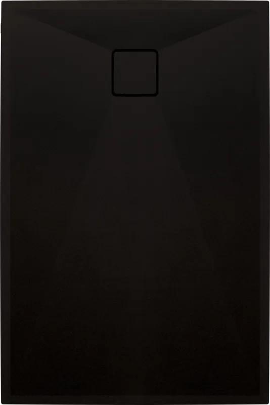 DEANTE CORREO KQR_N45B Sprchová vanička 100x90cm, granit černá - Deante