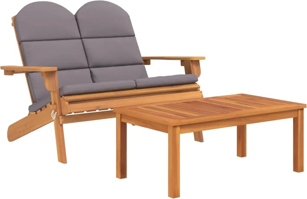 5dílná sada zahradního nábytku Adirondack masivní akácie 3152138