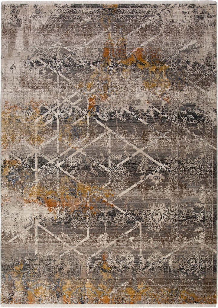 Obsession, Kusový koberec Inca 351 Taupe, 40x60, hnědá, chodba / předsíň