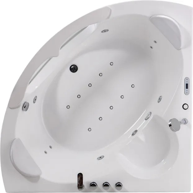 BPS-koupelny Hydromasážní vana HYD-SIG635W 150x150 bez ohřevu