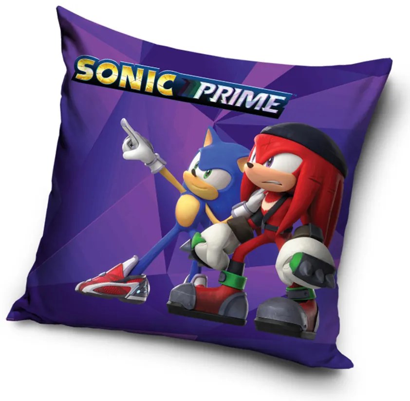 Dětský polštářek Ježek Sonic a Knuckles