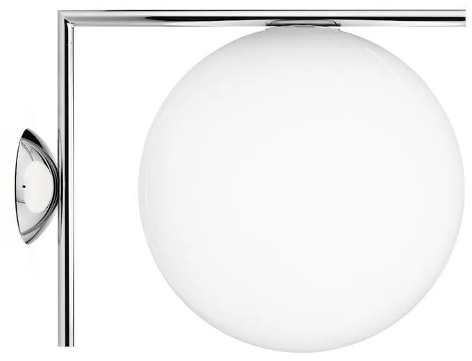 Flos F3179057 IC Lights Ceiling/Wall 2, designové svítidlo, 1x205W E27, chrom, 38cm