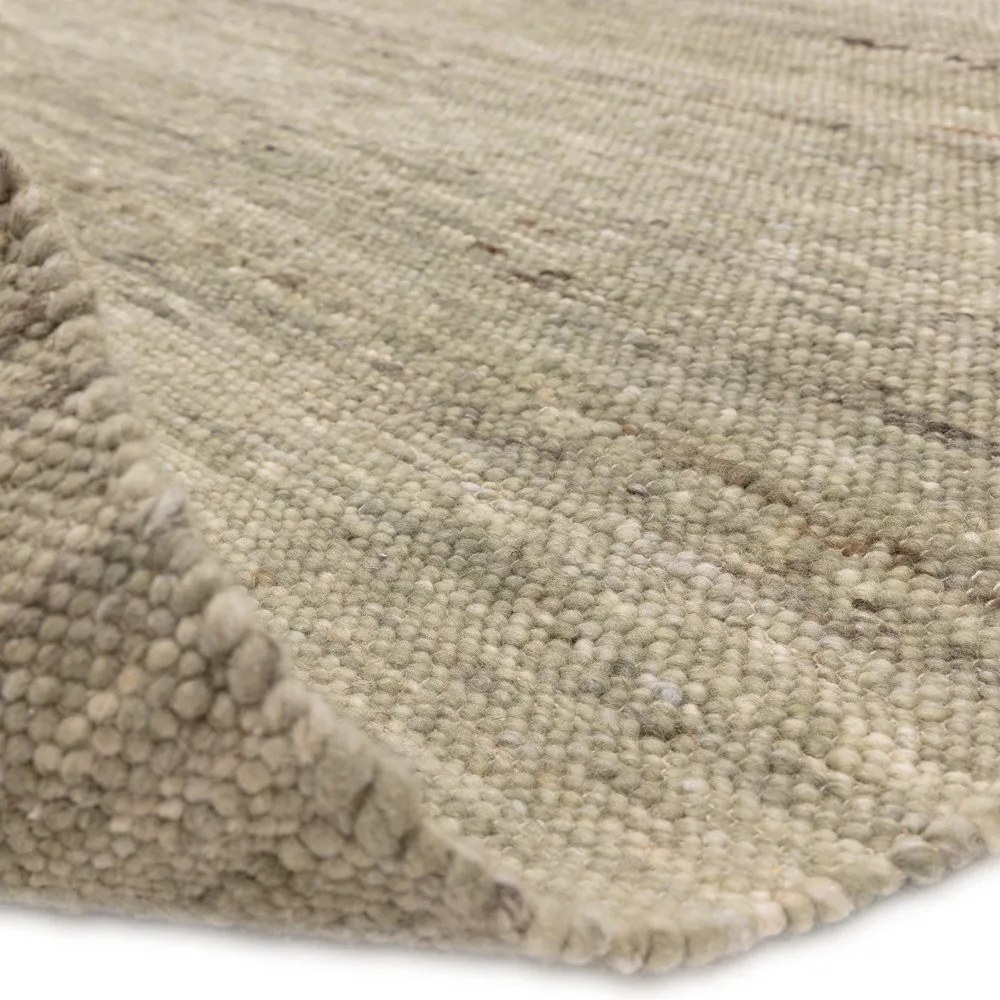 Khaki oboustranný/ručně tkaný koberec s příměsí vlny 120x170 cm Birkdale Pistachio – Asiatic Carpets
