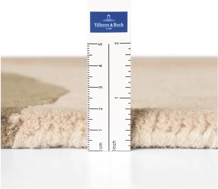 Starorůžový vlněný kulatý koberec ø 200 cm Arteo – Villeroy&Boch