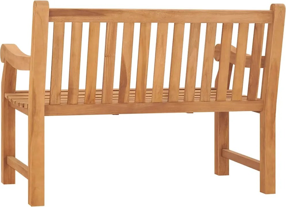 Zahradní lavice 114 cm masivní teakové dřevo 316638