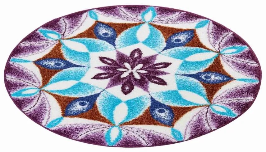 GRUND Mandala předložka VDĚČNOST fialová Rozměr: ø 60 cm