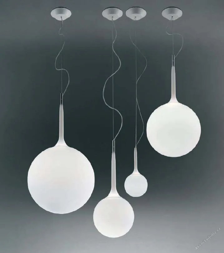 AR 1045010A Závěsné svítidlo Castore 14 max.48W sklo bílá - ARTEMIDE