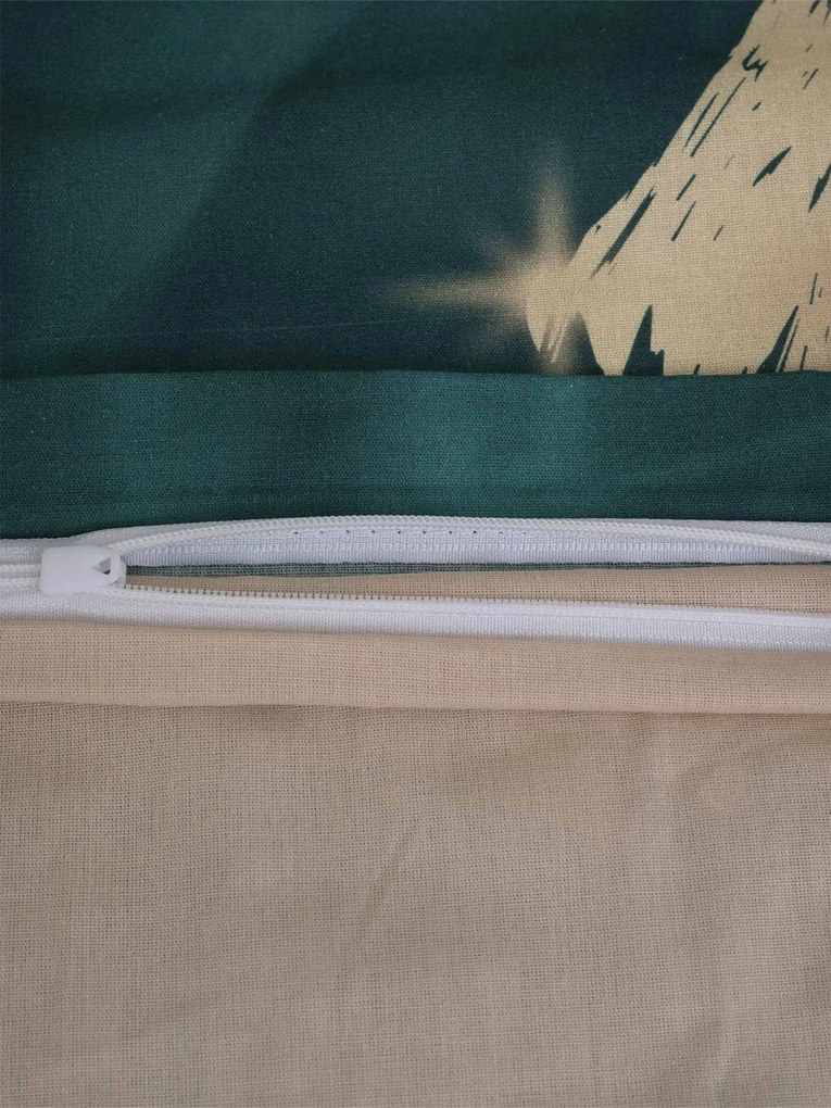 MK Lůžkoviny Francouzské bavlněné povlečení Renforcé -  Sára 220 × 200 cm, 2ks 70 x 90 cm