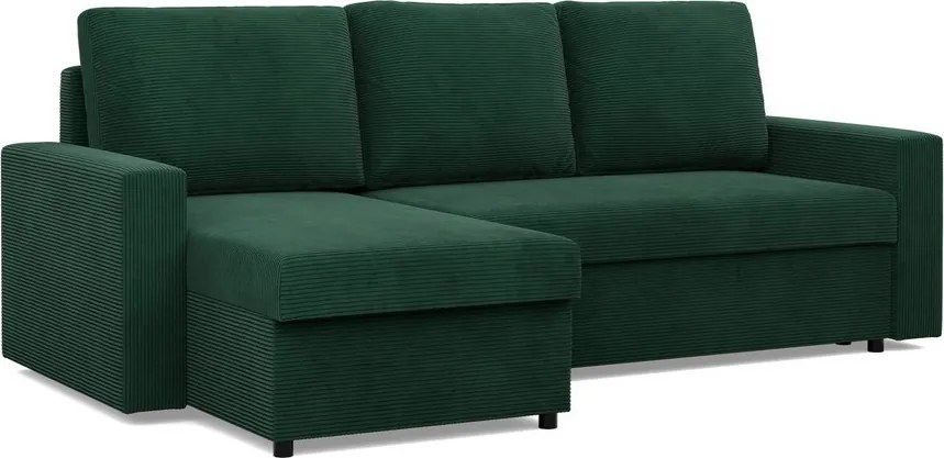 Rohová rozkládací sedací souprava Neo - rovný bok - model 3