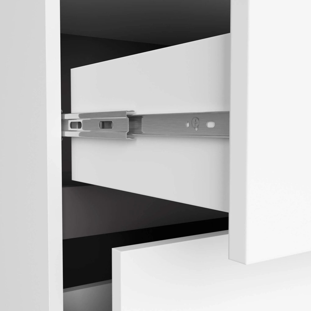 Závěsná skříňka pod umyvadlo VAMI s otvory 90 cm - výběr z 6 provedení