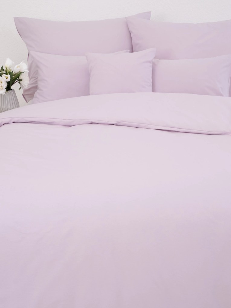 MK Lůžkoviny Bavlněné povlečení Renforcé - Jasmine lila 140 × 200 cm, 70 x 90 cm