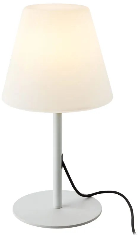 Redo Group 9677 Pino, venkovní stolní lampa, 1x24W E27, matná bílá, výška 52cm, IP65