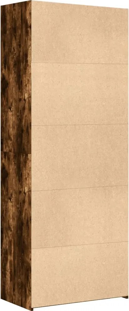 Skříň highboard kouřový dub 70 x 42,5 x 185 cm kompozitní dřevo 3281375