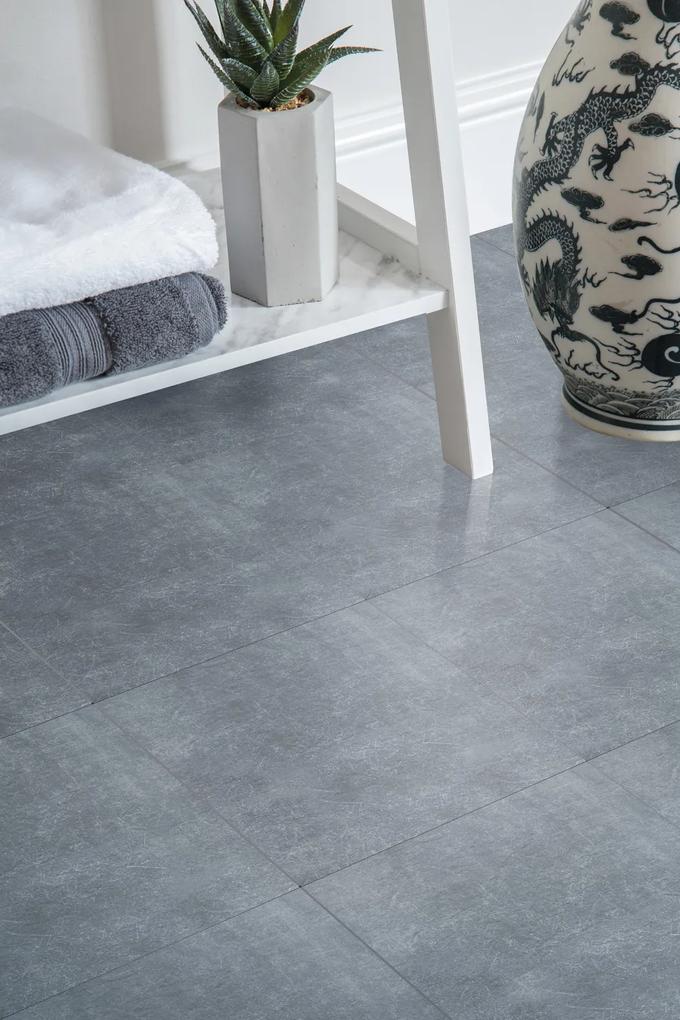 D-c-fix Podlahové samolepící čtverce - Beton šedý, rozměr 30,5x30,5cm, balení 11ks, 2745058