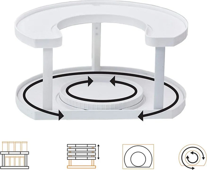 Verk Group Organizér na koření s možností otáčení