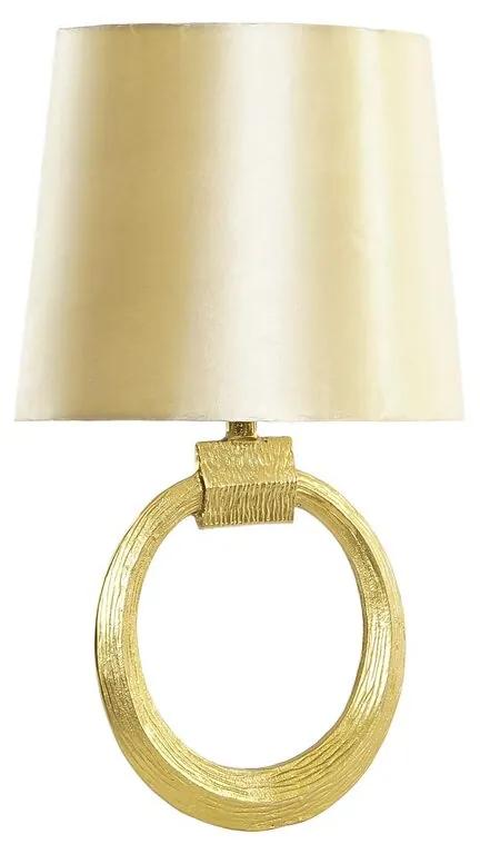 Nástěnná lampa Zlatá