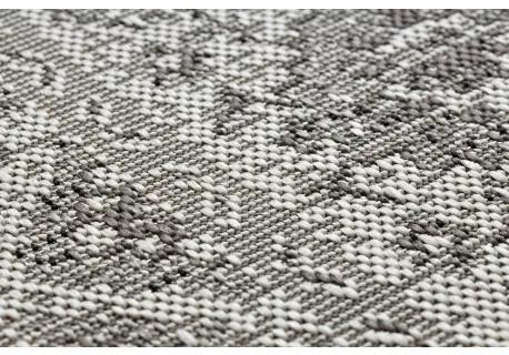 koberec COLOR 19521260 SISAL ornament, rám béžový velikost 140x200 cm | krásné koberce cz