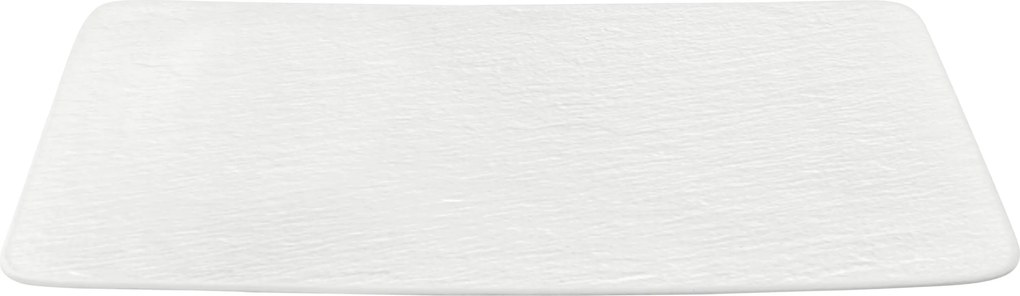Servírovací talíř Manufacture Rock Blanc obdélníkový 17 x 28 cm