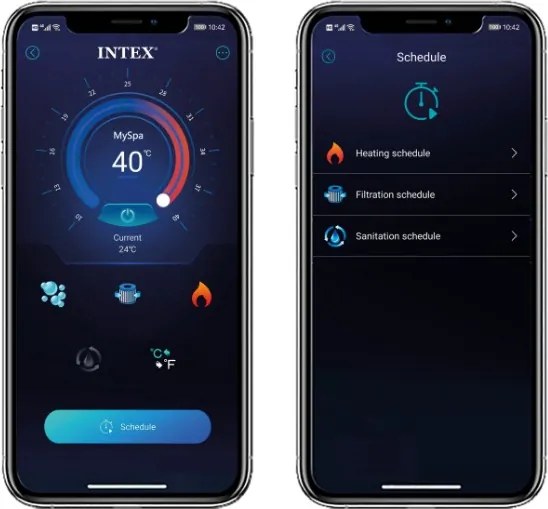 Nafukovací vířivka PureSpa GS DeLuxe HWS 1100