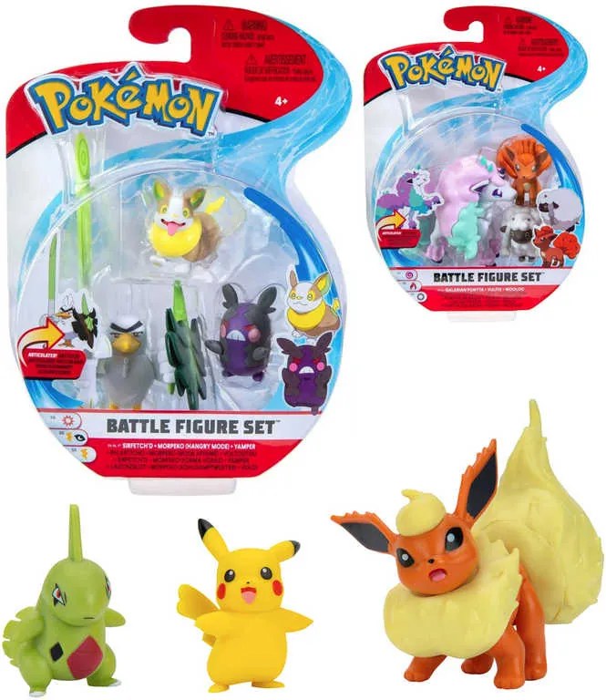 _Ostatní 1_ Pokémon Battle figurka set 3ks na kartě různé druhy plast 1195155