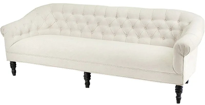 ARTELORE Sofa MILLER bílé 214 x 82 x 75 cm