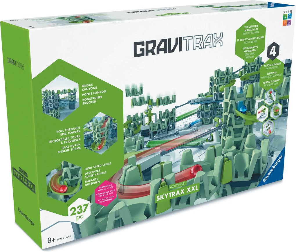 Ravensburger 259601 gravitrax skytrax startovní sada xxl