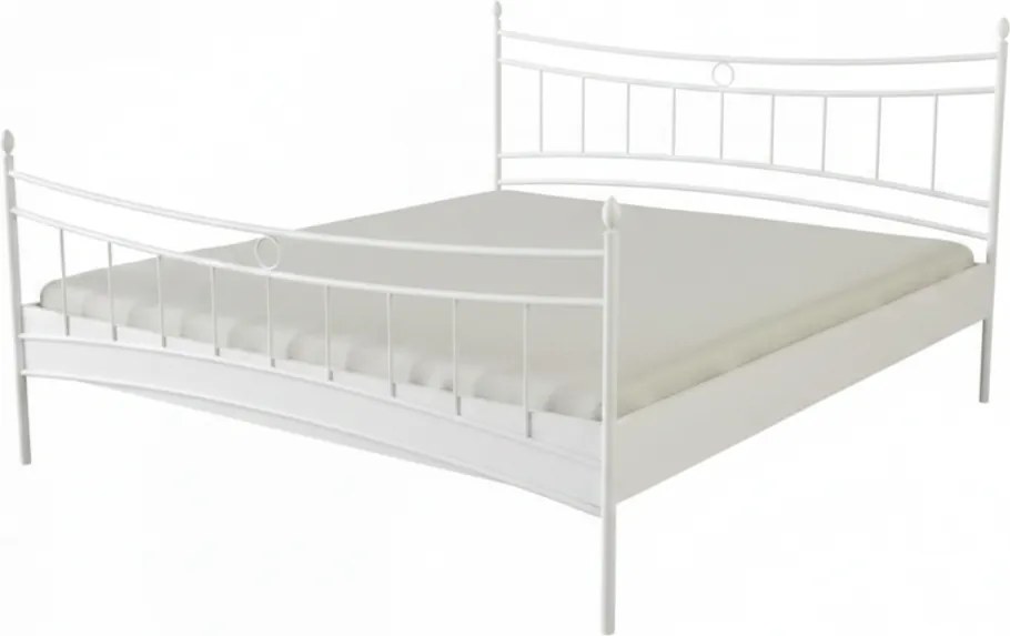 Nábytek ATIKA s.r.o. Kovová postel MARIANA Barevne provedení: na přání dle RAL, Rozměr: 140 x 200 cm
