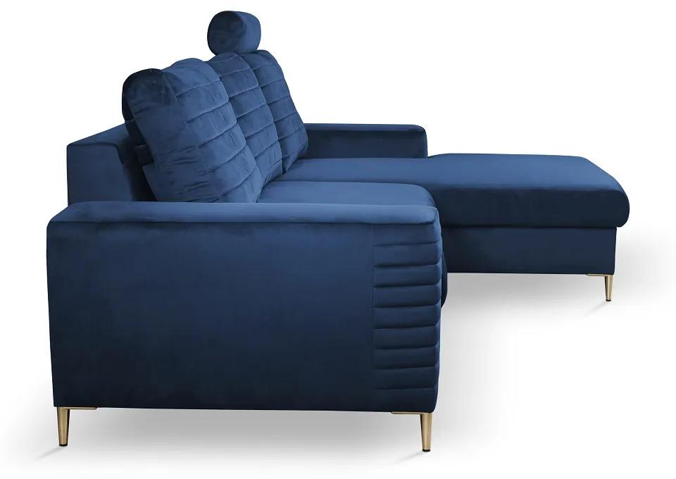 Elegantní čalouněná sedací souprava Collin Orientace: Levá, Vyberte barvu látky: element 11