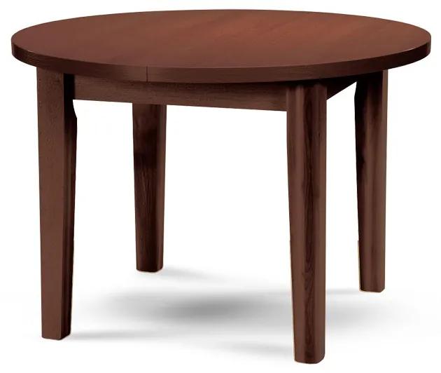 Stima Kulatý stůl MAX Rozměr: průměr 110 + 35 cm, Odstín: Tmavě Hnědá