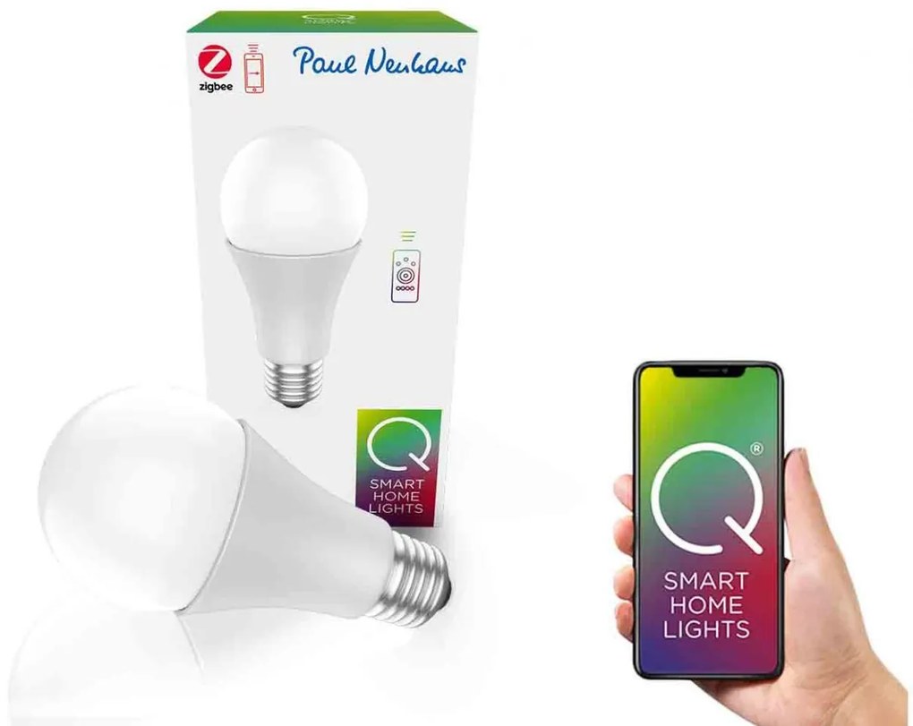 PAUL NEUHAUS Q-LED žárovka, RGB, CCT, Smart Home, E27 RGB PN 7550