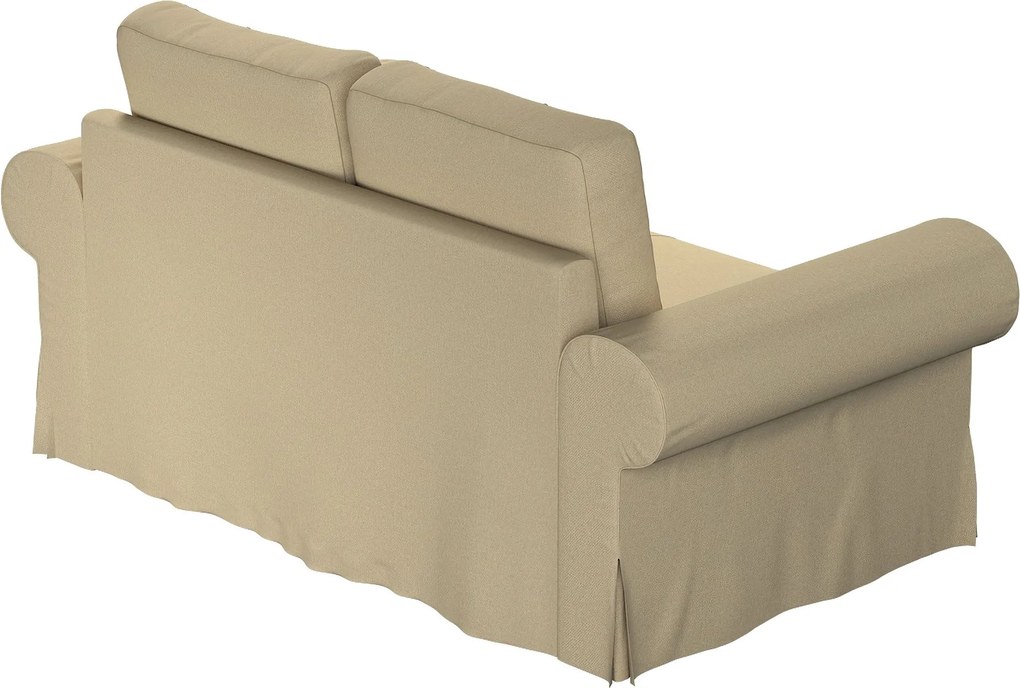Potah na pohovku IKEA Backabro 2-místná, rozkládací barva zelená látka pletený vzor
