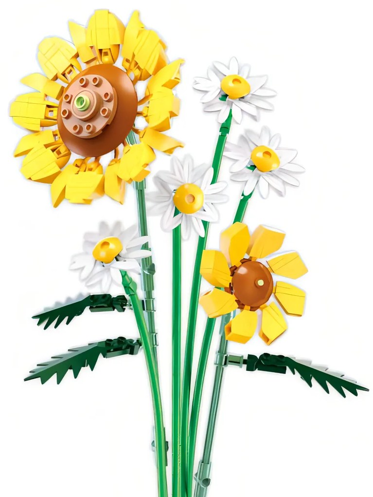 Sluban Flowers M38-B1121A Slunečnice s kopretinami