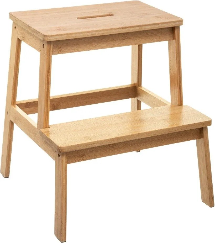 Stolička, 2-stupňová stolice, bambus, pomocník, žebřík