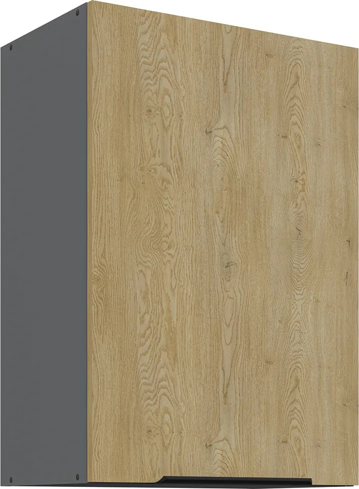 CREMONA ac | horní skříňka 50 G-72 1F policová | 50 cm | antracit/cremona