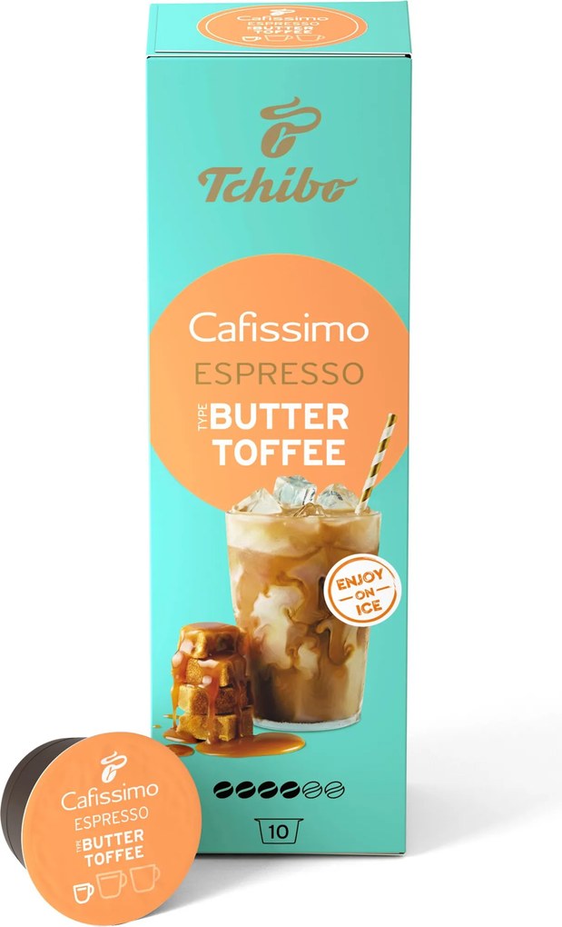 Cafissimo Flavoured Espresso - Buttertoffee 10 kapslí - Intenzita: 4/6