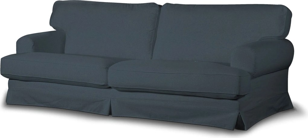 Potah na pohovku IKEA Ekeskog rozkládací barva modrá látka pletený vzor