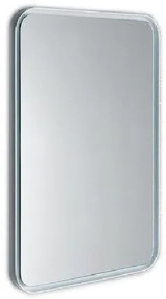 Sapho Float - Zaoblené zrcadlo s LED osvětlením 600x800 mm, bílá 22572