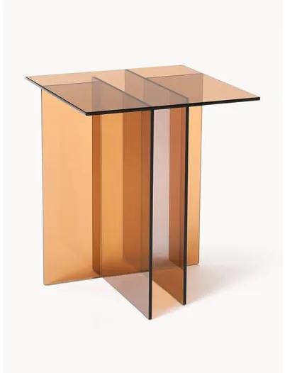 Skleněný odkládací stolek Anouk