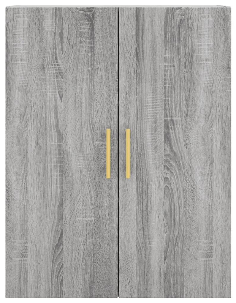Skříň highboard šedá sonoma 69,5 x 34 x 180 cm kompozitní dřevo,  3195897