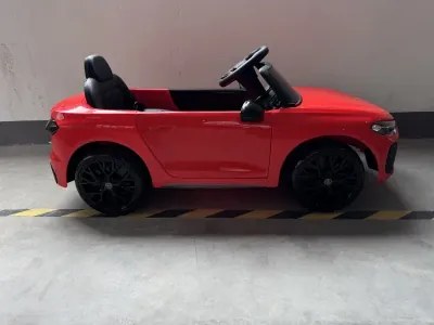 AIYAPLAY Dětské elektrické auto 12V Audi A5L s dálkovým ovládáním, lithiová baterie, 2 motory, dálkové ovládání, červená