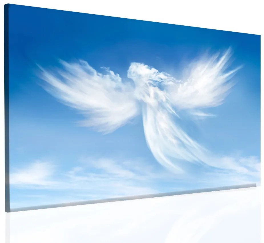 Anděl na nebi Velikost (šířka x výška): 45x30 cm