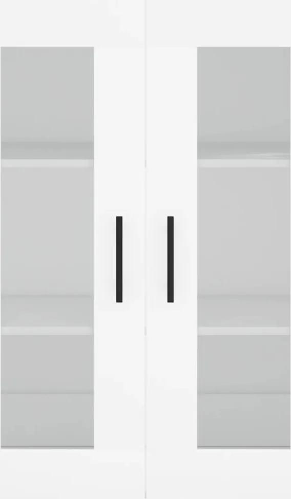 vidaXL Nástěnná skříňka 69,5 x 34 x 90 cm [828500] Barva: Bílá