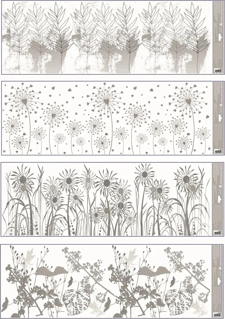 Anděl Přerov Okenní fólie stínící netransparentní, různé druhy, 1 ks, 29,8x90 cm