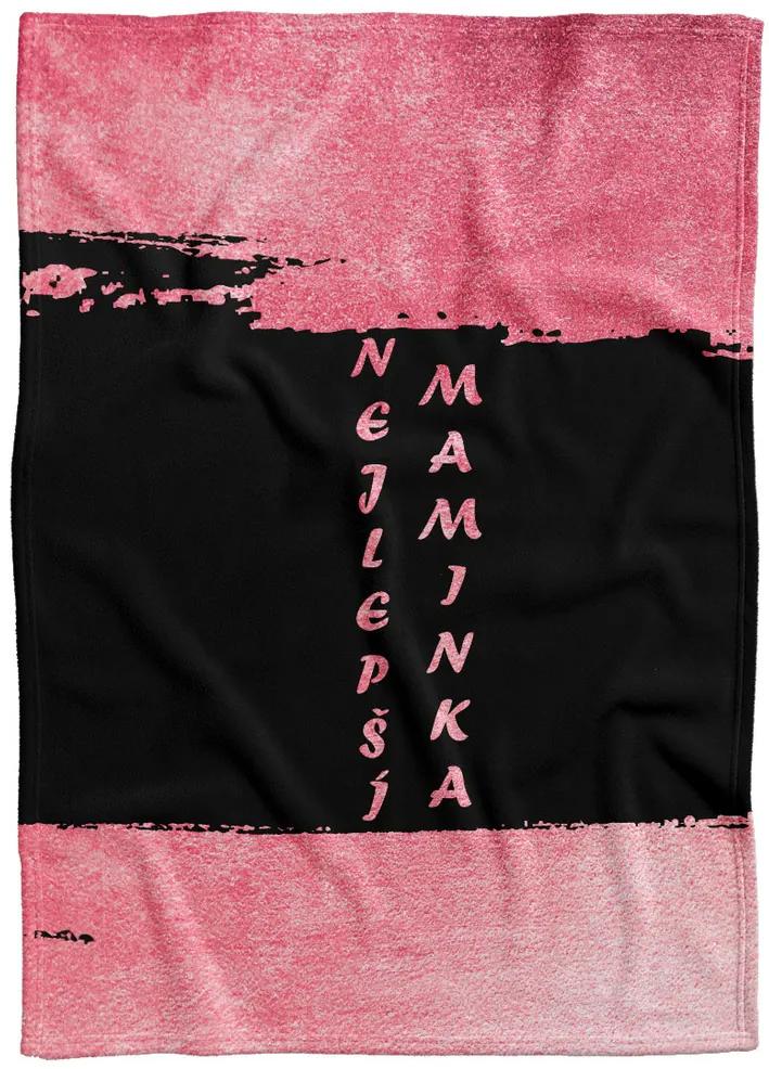 Deka Maminka – golden pink (Podšití beránkem: NE)
