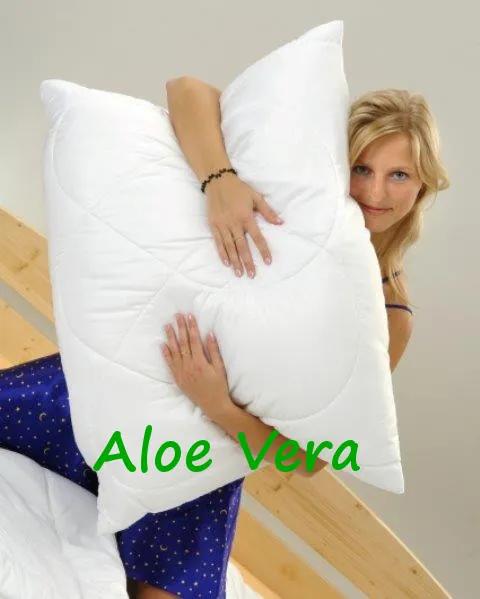 Brotex Polštář ALASKA Aloe Vera 70x90cm 900g 2x zip kuličky UNICO