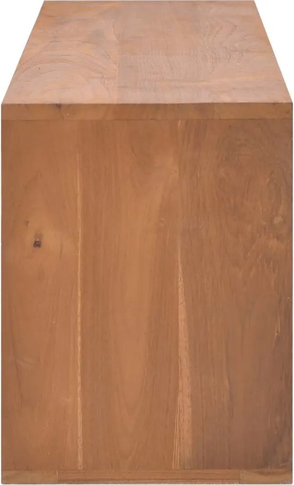TV stolek 110 x 30 x 40 cm masivní teakové dřevo 326119