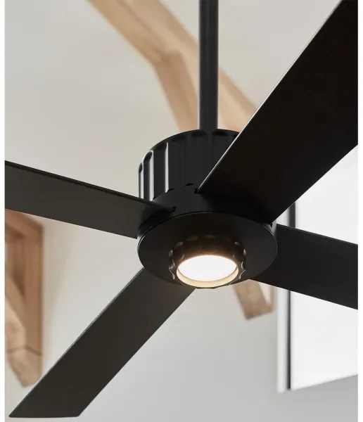Lucci air 213170 - LED Stropní ventilátor NEWPORT wenge/hnědá + dálkové ovládání