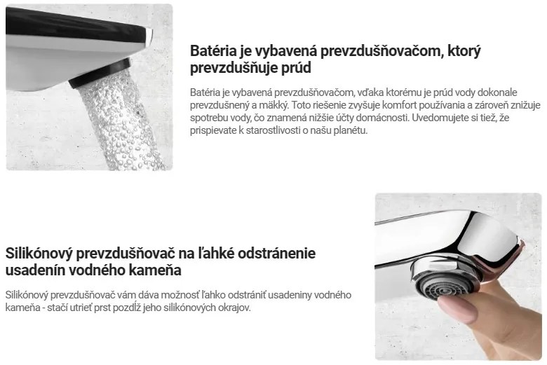 Deante Arnika, vysoká umyvadlová baterie, zlatá lesklá, DEA-BQA_Z20N