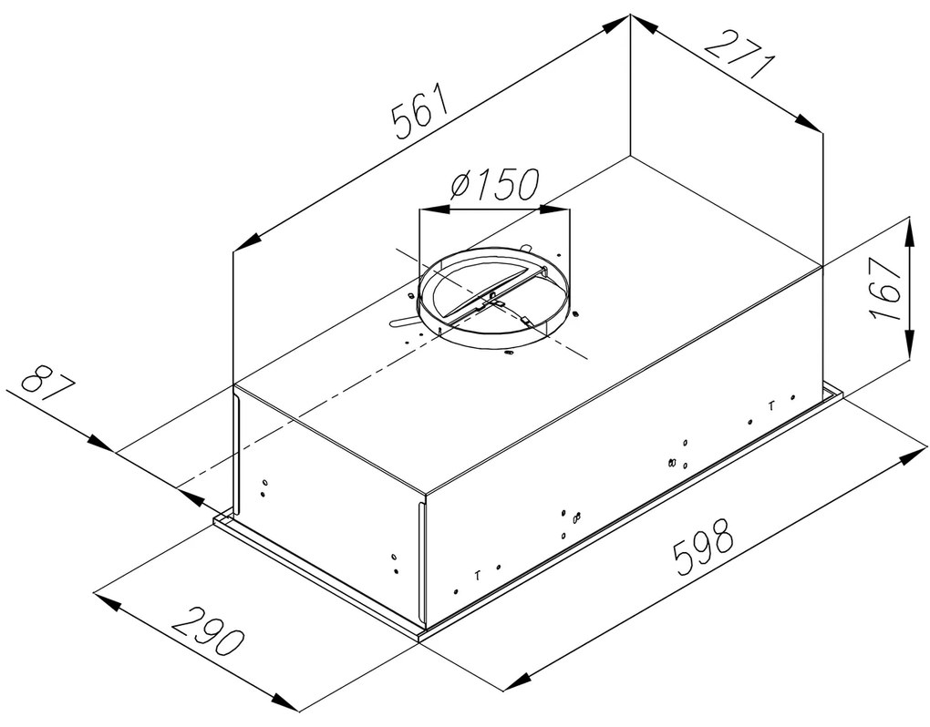 Kluge Odsavač par Kluge KOV5012BL