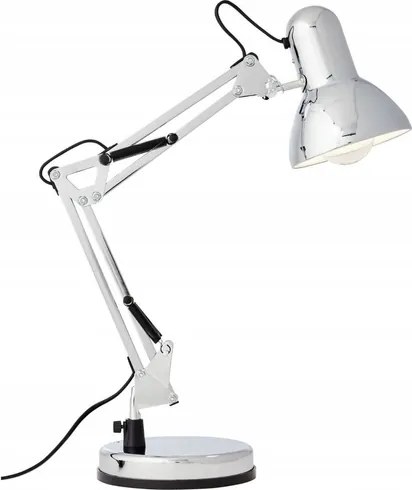 Nastavitelná stolní lampa Henry 92706/15 Brilliant do pracovny, chrom